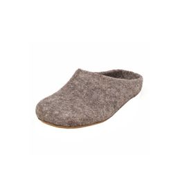 MagicFelt Hausschuh 'Filzpantoffel MagicFelt 713' Herren Gr&ouml;&szlig;e 40 beige