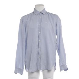 Van Laack Freizeithemd / Shirt / Polohemd langarm Herren Gr&ouml;&szlig;e M Second Hand blau