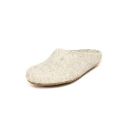 MagicFelt Hausschuh 'Filzpantoffel MagicFelt 713' Herren Gr&ouml;&szlig;e 37 hellbeige
