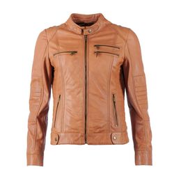 JCC Lederjacke 'Sirpa' Damen Gr&ouml;&szlig;e M cognac