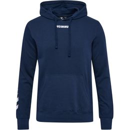 Hummel Sweatshirt Herren Gr&ouml;&szlig;e L marine / wei&szlig;