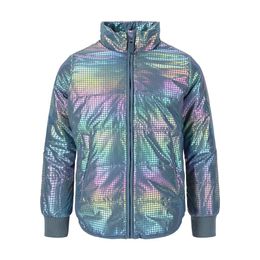 ZIGZAG Jacke 'Tale' Jungen Gr&ouml;&szlig;e 110 petrol / mischfarben
