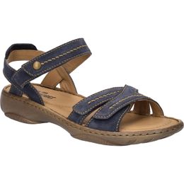 Josef Seibel Damen Sandale "Debra 62, ocean", Gr. 36, blau, Obermaterial: 100% Rindsleder Leather cow., Schuhe