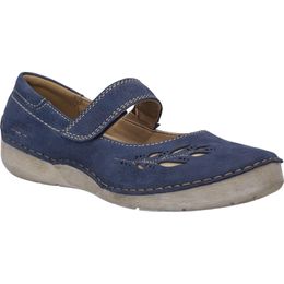 Josef Seibel Damen Ballerina "Fergey 58, shark", Gr. 44, grau, Obermaterial: 100% Rindsleder Leather cow., Schuhe