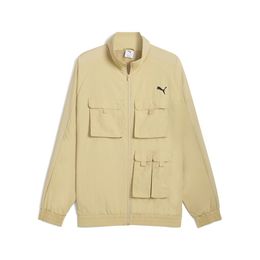 Puma Athletic Jacket 'T7' male Beige size XS