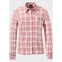 Sch&ouml;ffel SCH&Ouml;FFEL Damen Outdoorbluse "Hiking Blouse Style Dynkur WMS", rosa, Gr. 36, Oberstoff: 81% Polyester 14% Nylon 5% Elasthan, Blusen