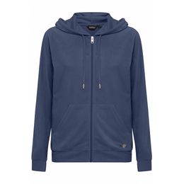 oxmo Zip-Up Hoodie 'Oxmitanna' female Blue size M