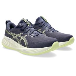 asics Herren Laufschuh "GEL-CUMULUS 27", Gr. 49indigo fog, lucid gelb, Textil, Schuhe