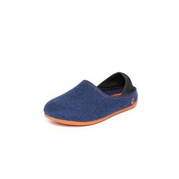 Gottstein Slippers 'Filzpantoffel Wool Slip-On Kids' girl Blue size 32