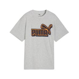 Puma T-Shirt 'Essentials' Jungen Gr&ouml;&szlig;e 128 hellgrau