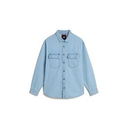 Vans Button Up Shirt female Blue size M