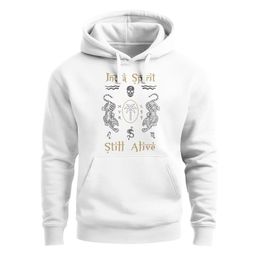 Neverless Sweatshirt 'india spirit' male White size M