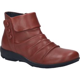 Josef Seibel Damen Stiefelette "Charlotte 14, rubin", Gr. 40, rot, Obermaterial: 100% Rindsleder Leather cow., Schuhe