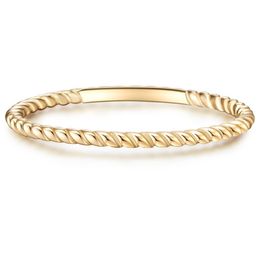 Glanzst&uuml;cke M&uuml;nchen Damen Fingerring "X999", 52, Silber 925 (Sterlingsilber), 1,4mm, gelb, GLANZST&Uuml;CKE M&Uuml;NCHEN, Silber 925 (Sterlingsilber), Fingerringe, aus Sterling