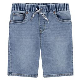 LEVI'S KIDS Jungen Jeansbermudas "LVB SKINNY FIT DOBBY SHORT"gravy train, Gr. 8, Denim/Jeans, Obermaterial: 68% Baumwolle, 31% Polyester, 1%