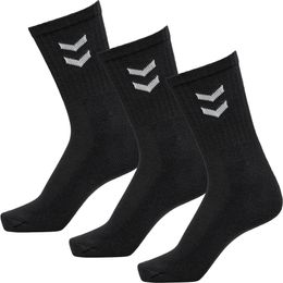 Hummel Athletic Socks female Black size 8
