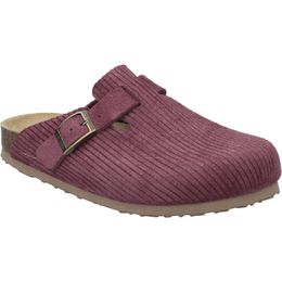 Josef Seibel Damen Clog "Hermine 04, berry", Gr. 36, rot, Obermaterial: 100% Rindsleder Leather cow., Schuhe