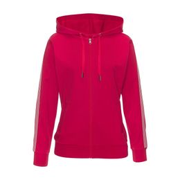 H.I.S. H.i.s Zip-Up Hoodie 'EM LBG' female Pink size XL