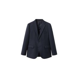 Mango Man Business Blazer 'Milan' male Blue size 46
