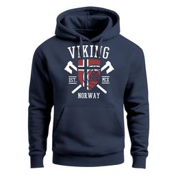Neverless Sweatshirt 'Viking' male Blue size XL