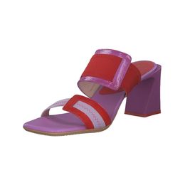 Hispanitas Pantolette 'Mallorca HV243327' Damen Gr&ouml;&szlig;e 39 orchidee / rot