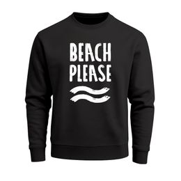 Neverless Sweatshirt 'Beach Please' male Black size 5XL