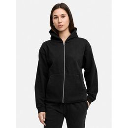Daily Cotton Zip-Up Hoodie 'DCLUGO' female Black size L