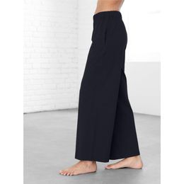 Damen Schlupfhose, bunt, Gr. 44, unifarben, 100% Baumwolle, Hosen