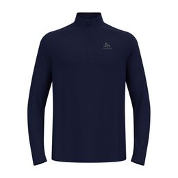 Odlo Essential 1/2 Zip Bekleidung Herren blau