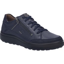 Josef Seibel Herren Sneaker "Maddox 51, ocean-kombi", Gr. 45, blau, Obermaterial: 100% Rindsleder Leather cow., Schuhe