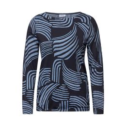 Cecil Shirt Damen Gr&ouml;&szlig;e XS blau / nachtblau / hellblau