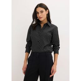 bonprix 2er Pack Hemdblusen mit Baumwolle, wei&szlig;, Gr.54, Klassische Hemdblusen im 2er Pack, 65% Polyester (recycelt)