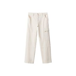 Mango Cargohose Damen Gr&ouml;&szlig;e 34 beige