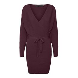 V&eacute;ro Moda VERO MODA Strickkleid Damen Gr&ouml;&szlig;e S brombeer