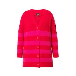 Ulla Popken Knit Cardigan female Red size 62-64