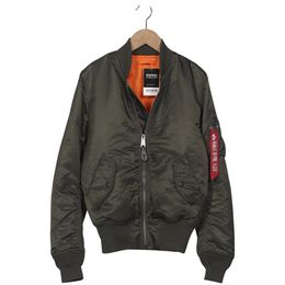 Alpha Industries Jacke Damen Gr&ouml;&szlig;e XXS Second Hand gr&uuml;n