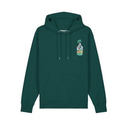 Watapparel Sweatshirt ' Holiday in a bottle ' male Green size 4XL