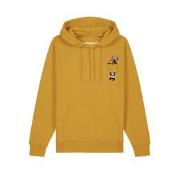 Watapparel Sweatshirt ' Pocket Pandas ' male Yellow size XXL