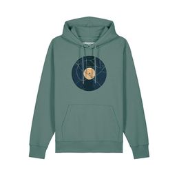 Watapparel Sweatshirt ' Broken Vinyl ' male Green size XXXL
