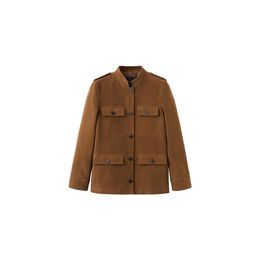Mango Between-Season Jacket 'Raniero' female Brown size L