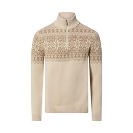 Selected Pullover ' SLHFalsi ' Herren Gr&ouml;&szlig;e S beige / dunkelbeige