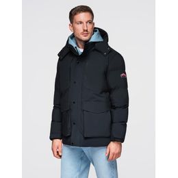 Ombre Outdoor jacket 'OM-JAHP-0306' male Black size L