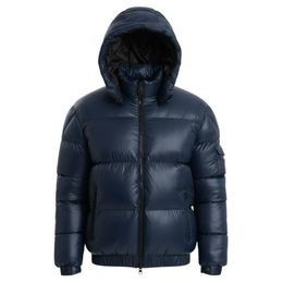Ombre Winter Jacket 'OM-JAHP-0207' male Blue size S