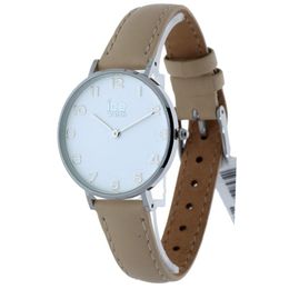 Ice Watch Uhr 'City Pastel' Damen Gr&ouml;&szlig;e One Size beige / silber / wei&szlig;