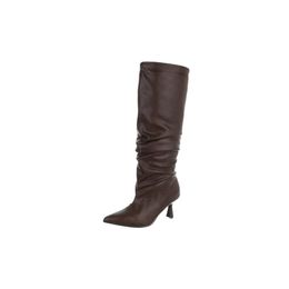 Ital-Design Stiefel Damen Gr&ouml;&szlig;e 40 braun Winterschuhe