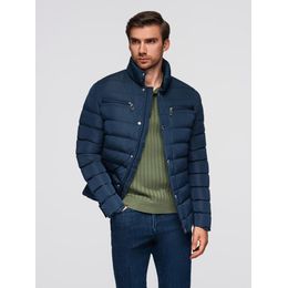 Ombre Winter Jacket 'OM-JALP-0260' male Blue size L