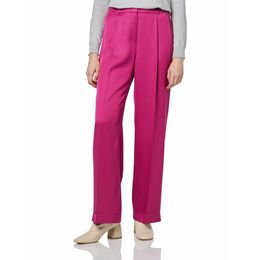 comma, Comma Pleat-Front Pants female Pink size 38