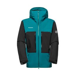 Mammut Outdoorjacke Herren Gr&ouml;&szlig;e L petrol / schwarz