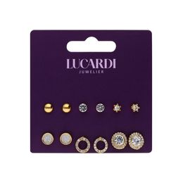 Lucardi Earrings 'Statement' female Gold size Onesize