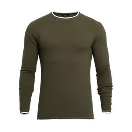 Ombre Pullover 'OM-SWSW-0103' Herren Gr&ouml;&szlig;e S dunkelgr&uuml;n